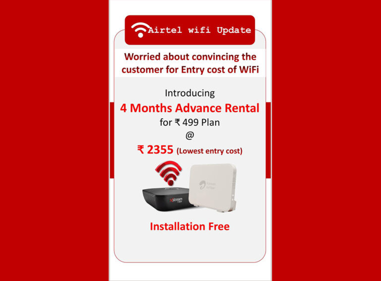 Airtel Fibernet Broadband New Connection Plans In Chennai